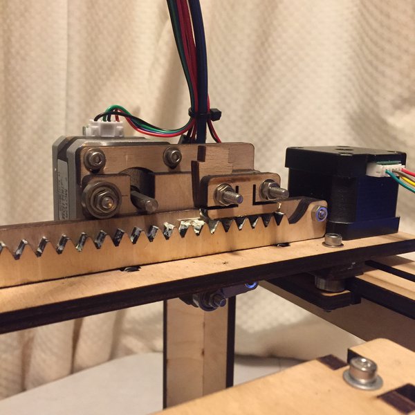 LP3D: A fully lasercut kit 3D printer | Hackaday.io