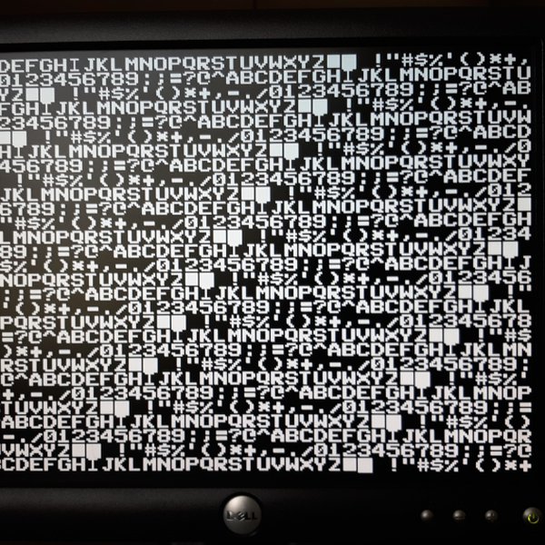 Vectron VGA Plus Text Mode | Hackaday.io