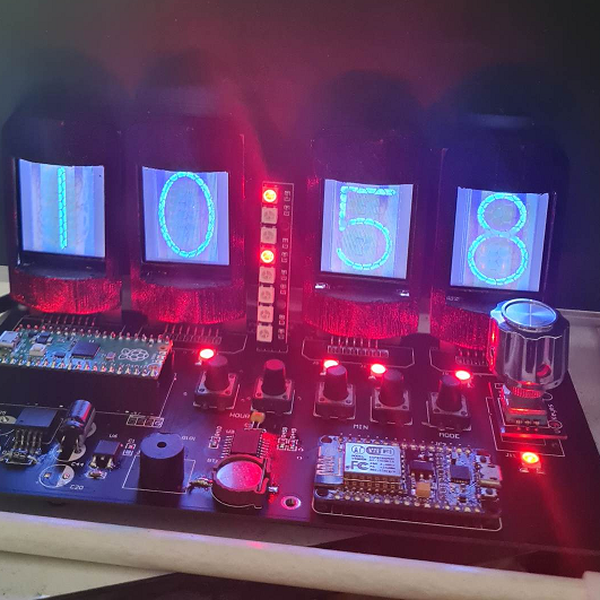 Raspberry PICO IPS Clock Lcd | Hackaday.io