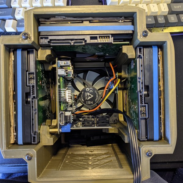 CM4 custom PCIe NAS | Hackaday.io