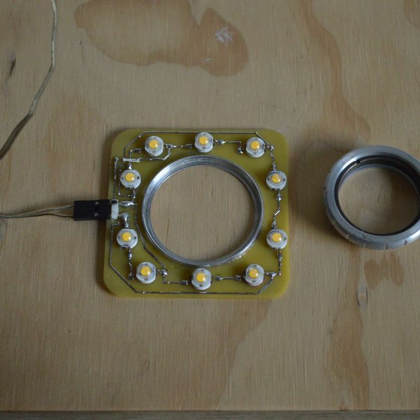 Build A Ring Light For Your Microscope or Camera | Hackaday.io