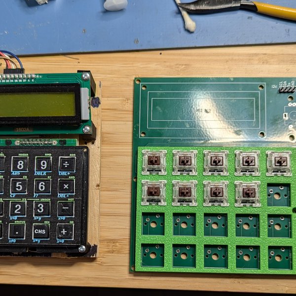 An HP-16C or a Baldur's Gate 3 Macro Pad? Yes. | Hackaday.io