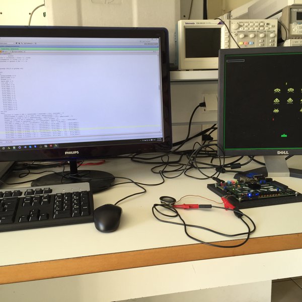 Space Invaders FPGA Game | Hackaday.io