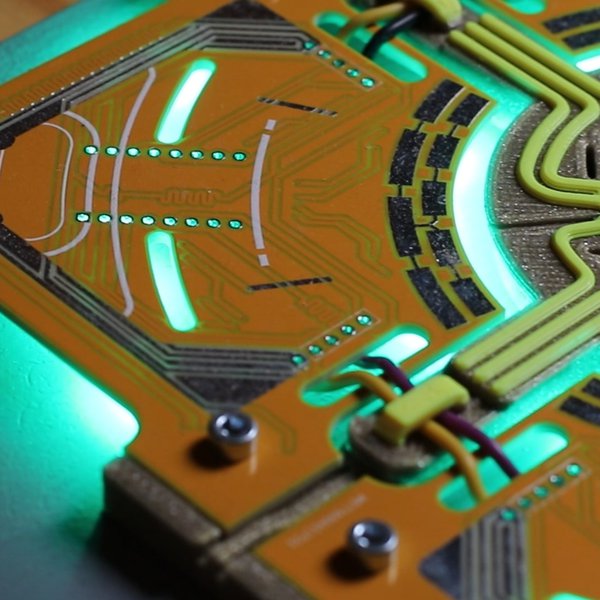 Using PCBs as Greebles in Back-lit SciFi Panel | Hackaday.io