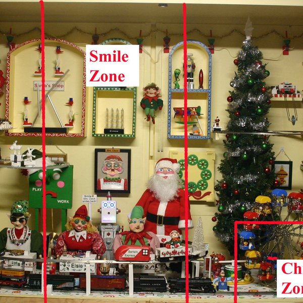 Face Controlled Santa's Shop Window Display | Hackaday.io