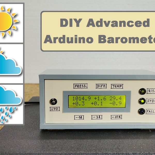 Diy Advanced Arduino Barometer