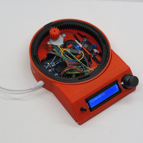 Arduino Controlled Photogrammetry 3d Scanner