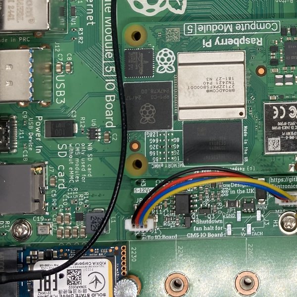 CM5 IO Board Fan Halt | Hackaday.io