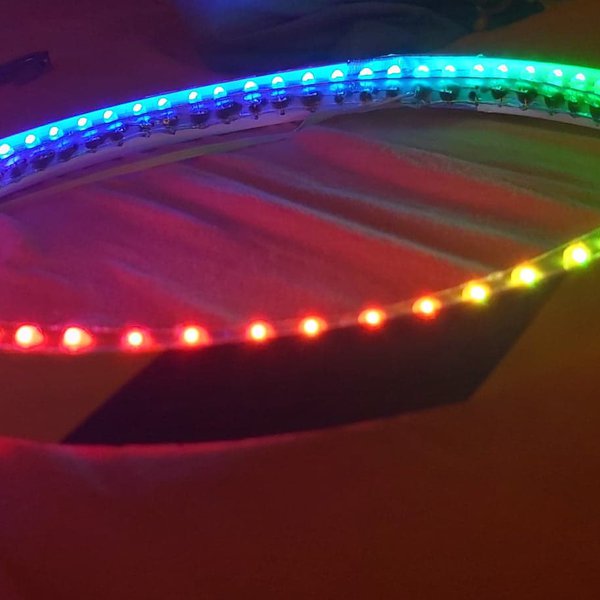 Adressable LED circle with ARDUINO | Hackaday.io