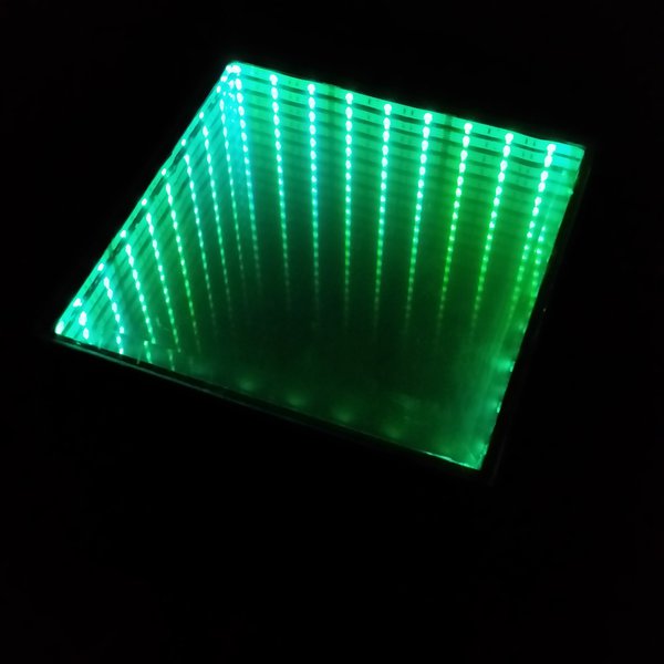 Infinity Mirror Table with Analog RGB Control | Hackaday.io
