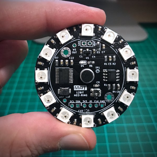 12bit Sound Reactive Neo-Ring | Hackaday.io