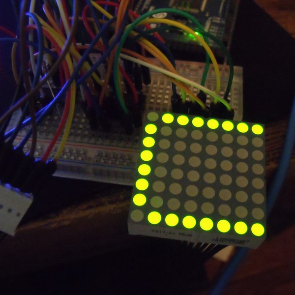 Simple 8x8 LED display | Hackaday.io