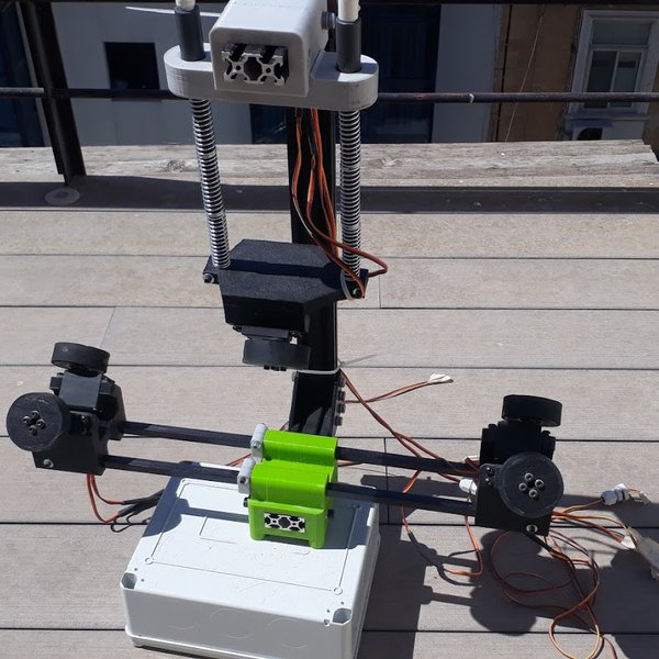 Pole climbing robot (still in development) | Hackaday.io