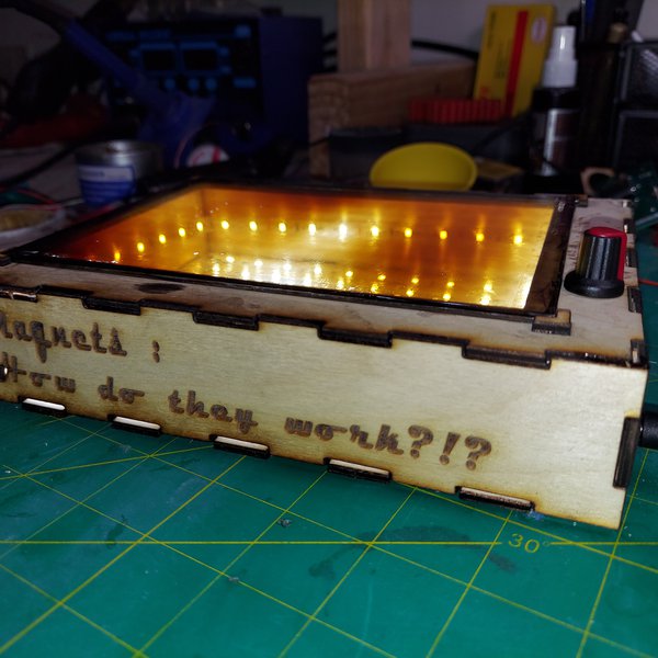 Ferrocell magnetic viewer | Hackaday.io