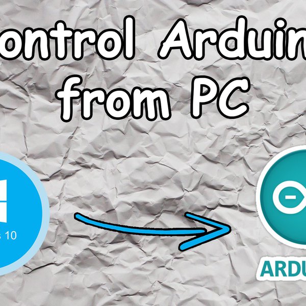 Control Arduino from PC | Hackaday.io