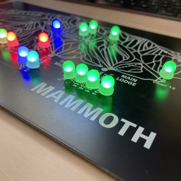 Trail Map Live Lift Status Ski Map - Mammoth CA | Hackaday.io