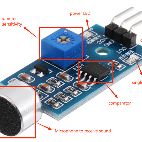 Sound-activated Counting Light | Hackaday.io