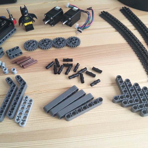 'CNC' Stepper Motor powered LEGO Technic Tank | Hackaday.io