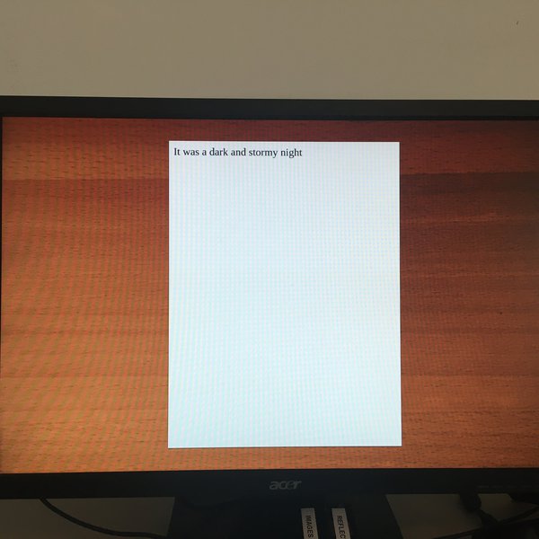 Distraction-Free Linux-Based Word Processor | Hackaday.io