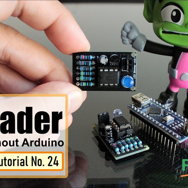 Led Fader With Or Without Arduino