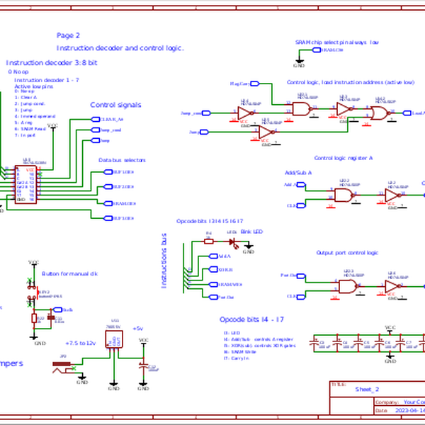 The simplest 8-bit RISC CPU | Hackaday.io