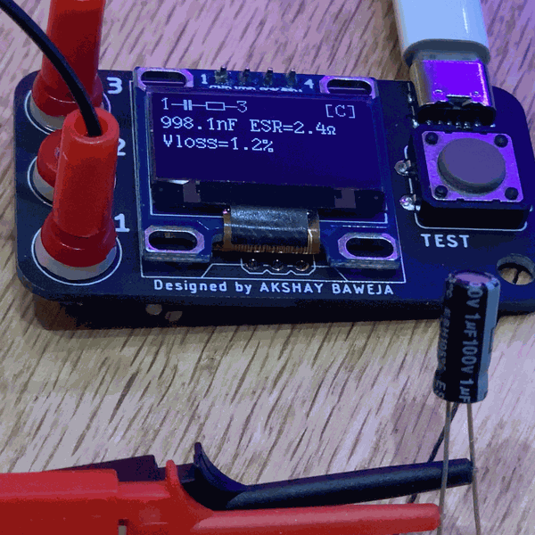 Component Tester in a Keychain | Hackaday.io