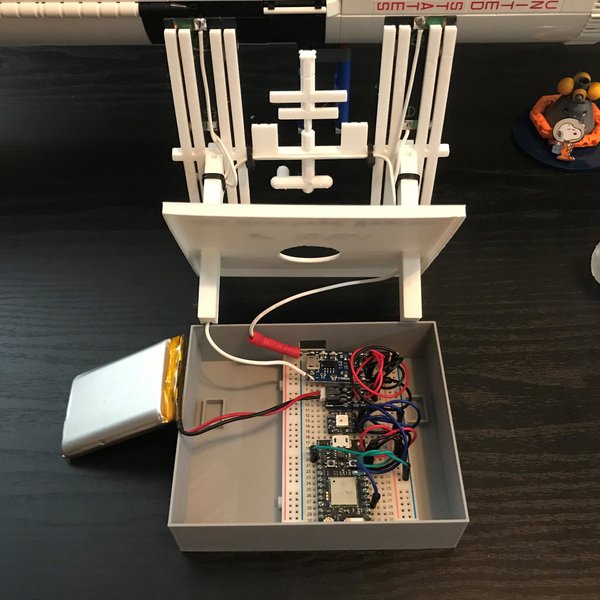 3D Printed ISS desktop beacon and IFTTT notifier | Hackaday.io