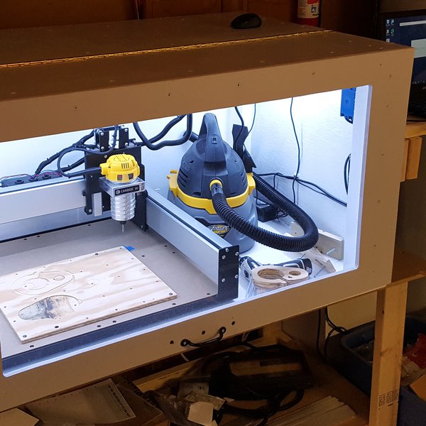 Shapeoko CNC Router Enclosure | Hackaday.io