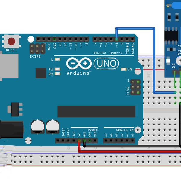 Interfacing Vibration Sensor Module With Arduino 2100