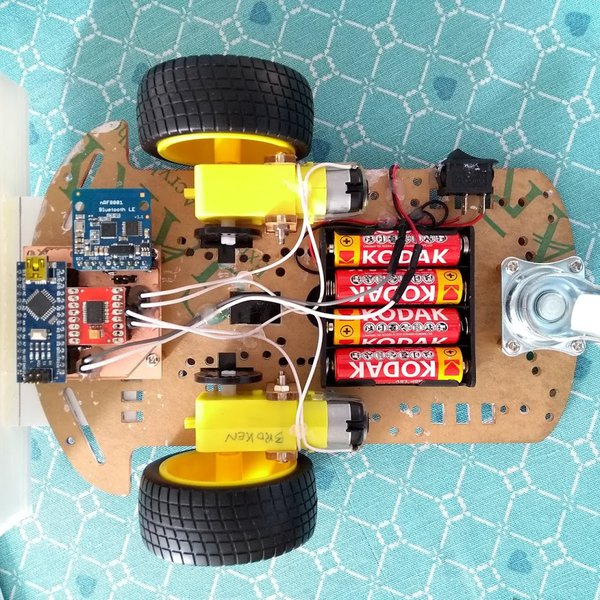 Wi-Fi-controlled car (turtle bot) with FPV | Hackaday.io