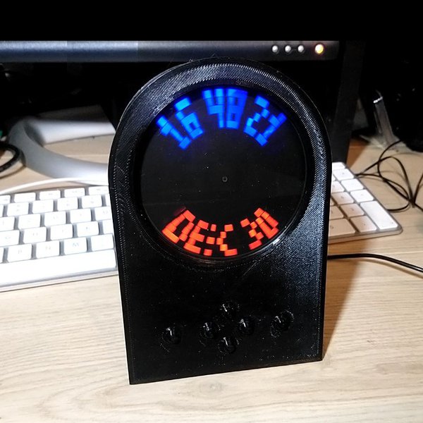 Arduino Nipkow disk clock | Hackaday.io