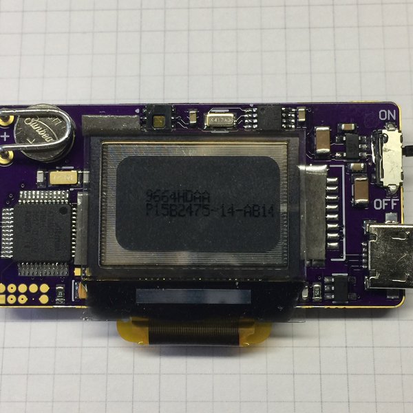 SAMD21G Sensor Board with Color Oled | Hackaday.io