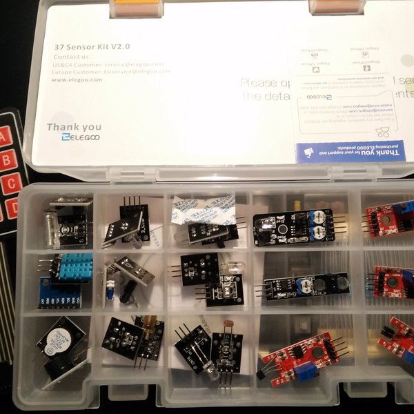 Elegoo 37 sensor kit | Hackaday.io