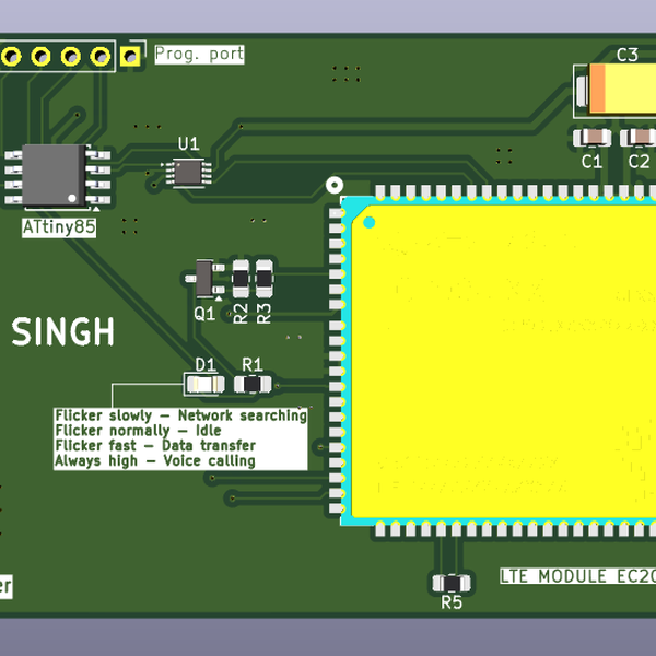 LTE Business card | Hackaday.io