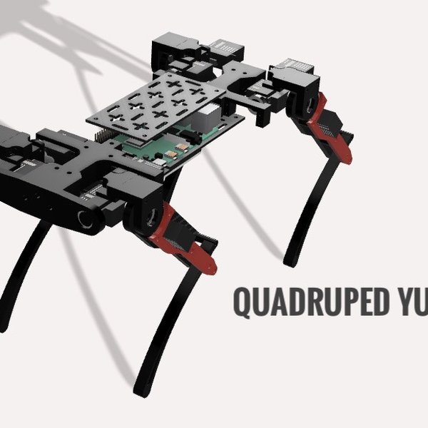 Quadruped Yuki Mini | Hackaday.io