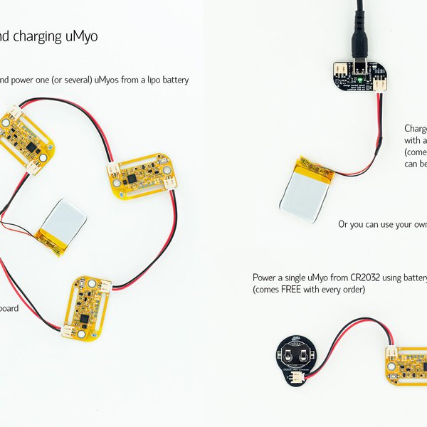 uMyo - wearable EMG sensor with wet/dry electrodes | Hackaday.io