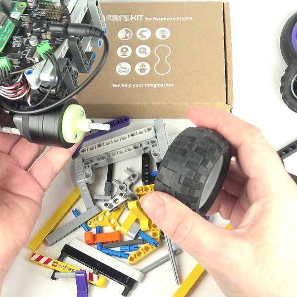 Self-Balancing LEGO Robot with RaspberryPi&SaraKIT | Hackaday.io