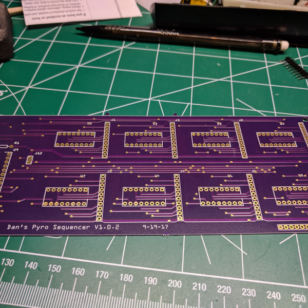 Pyrotechnics sequencer with wireless trigger | Hackaday.io