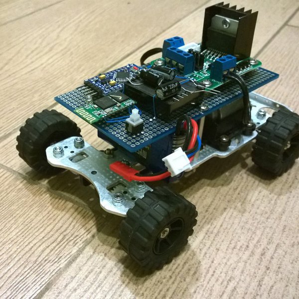 Smartphone Bluetooth controlled toy | Hackaday.io