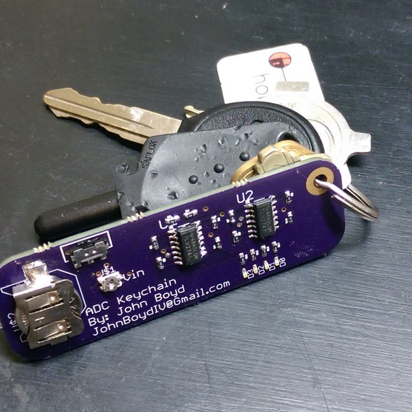 ADC on a Key-chain | Hackaday.io