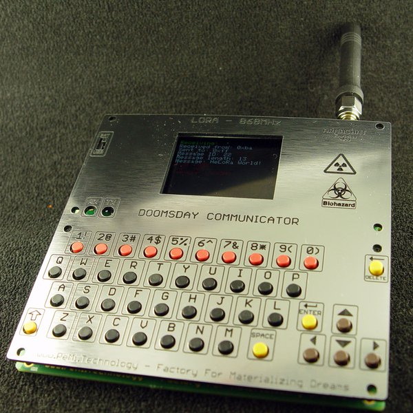 ARMACHAT - Doomsday wireless QWERTY communicator | Hackaday.io