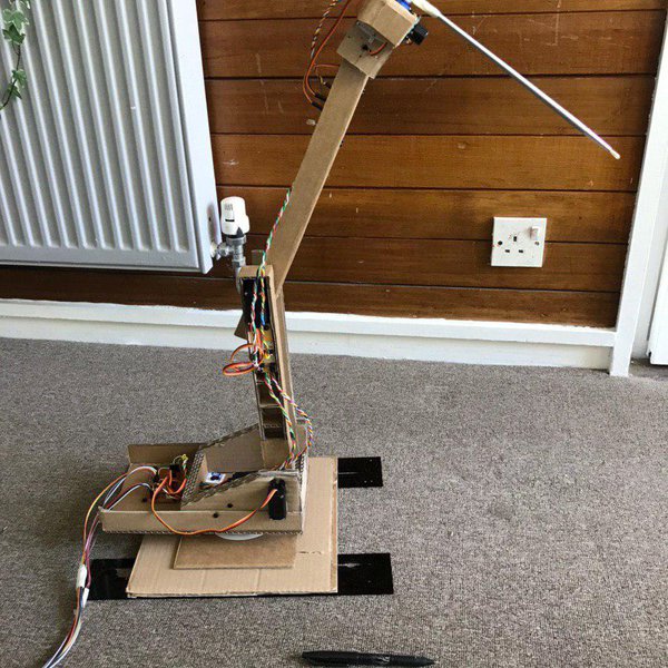Robotic Painting Arm (made from cardboard) | Hackaday.io