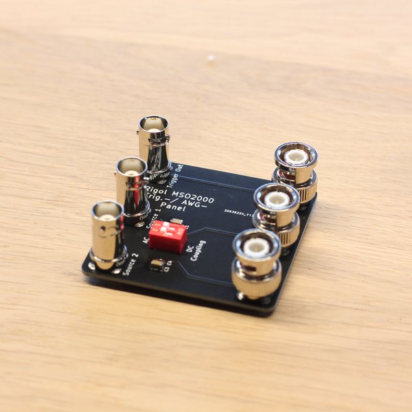 Rigol MSO2000 Waveform Generator Panel | Hackaday.io