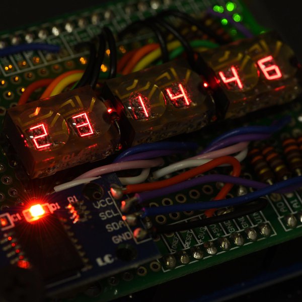 Vintage "bubble" LED display clocks | Hackaday.io