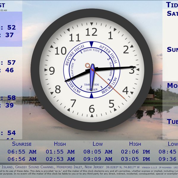 Tide Clock | Hackaday.io