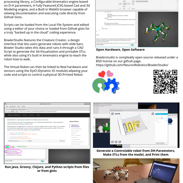 BowlerStudio: A robotics development platform | Hackaday.io