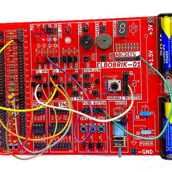 ELBOBRIK - electronic educational laboratory box | Hackaday.io