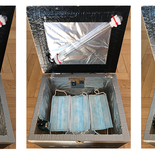 Face-mask disinfection Device | Hackaday.io