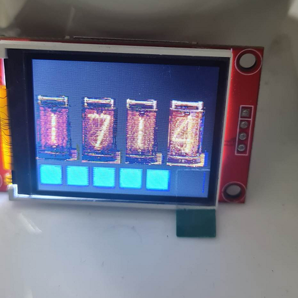 Desk Clock Lcd ST7735 | Hackaday.io