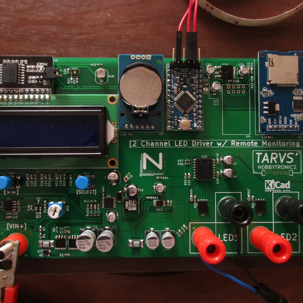 2 Ch LED Driver with Remote Monitoring | Hackaday.io